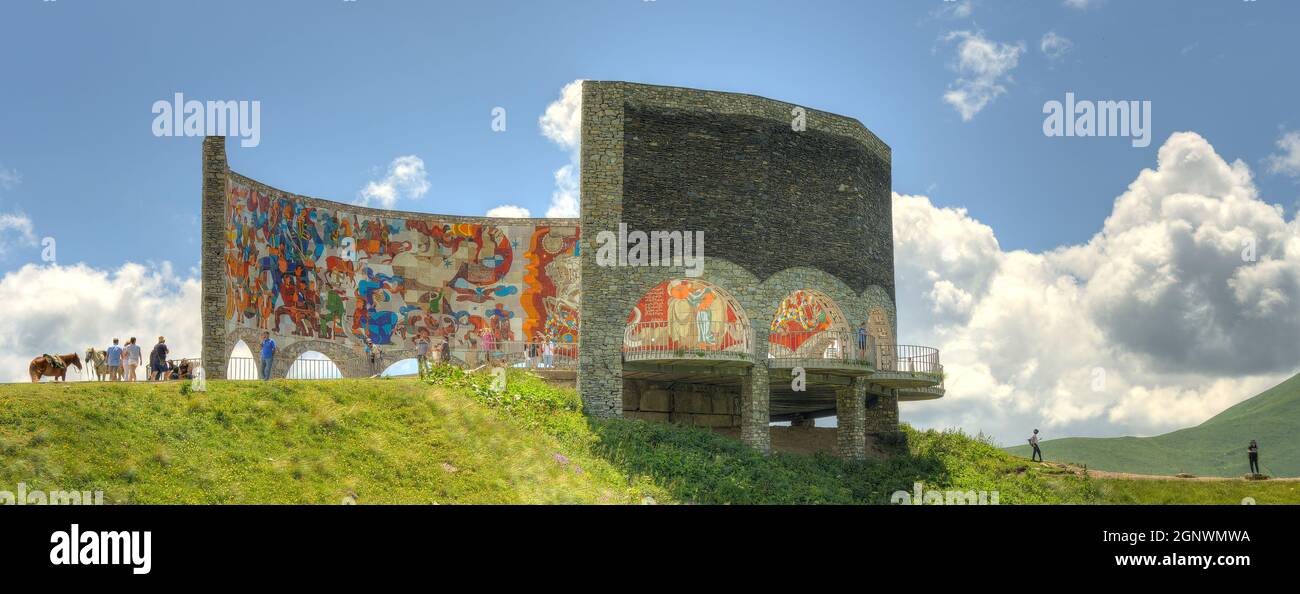 Gudauri Viewpoint, Georgia Stock Photo - Alamy