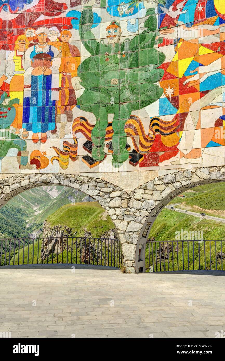 Gudauri Viewpoint, Georgia Stock Photo - Alamy