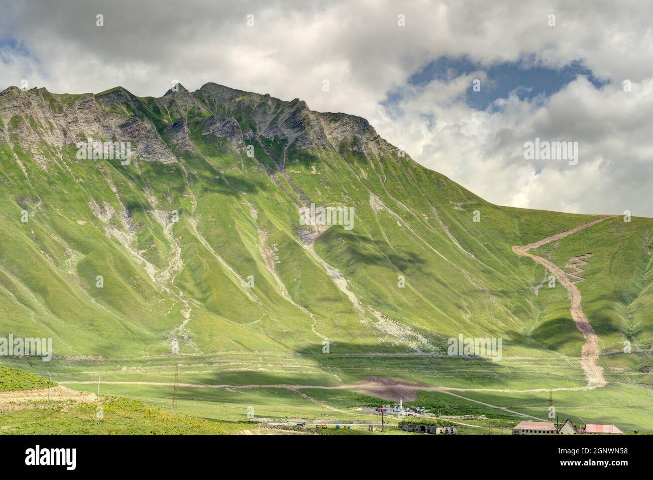 Gudauri Viewpoint, Georgia Stock Photo - Alamy