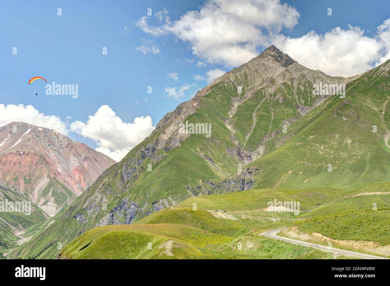 Gudauri Viewpoint, Georgia Stock Photo - Alamy