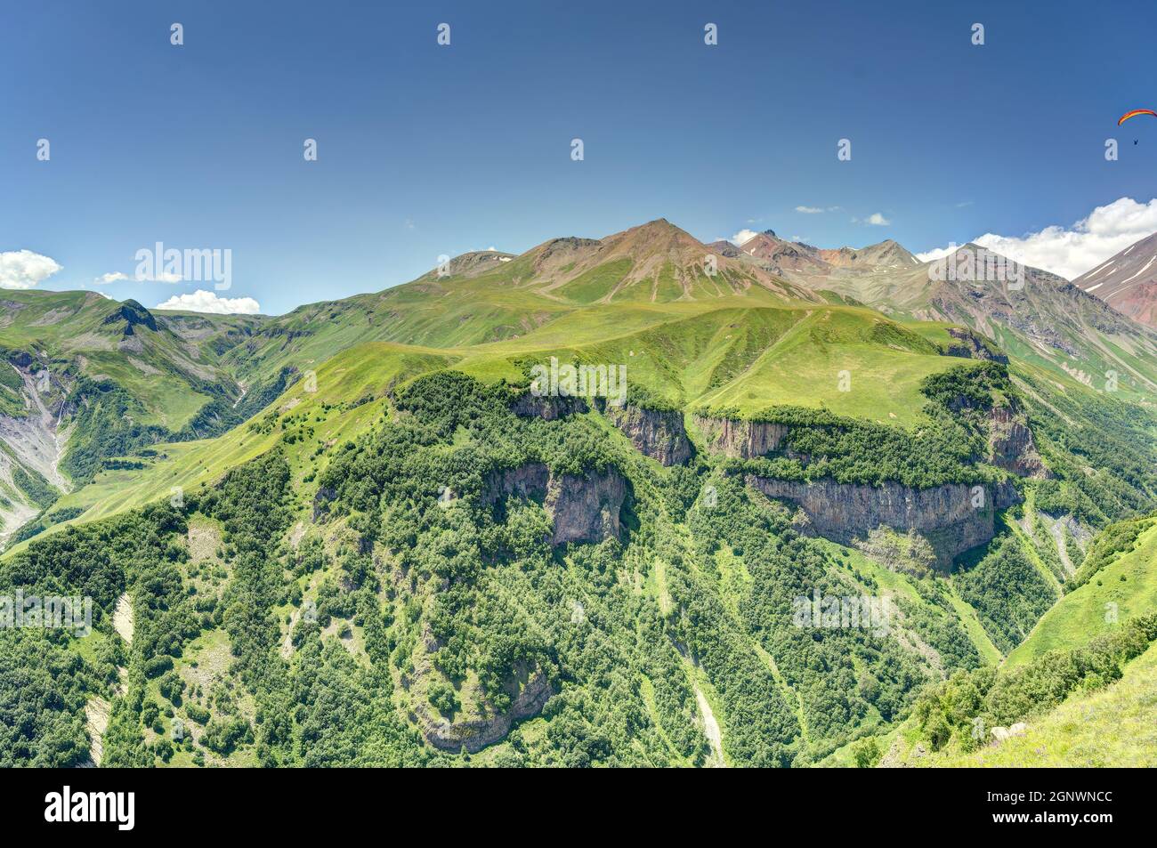 Gudauri Viewpoint, Georgia Stock Photo - Alamy