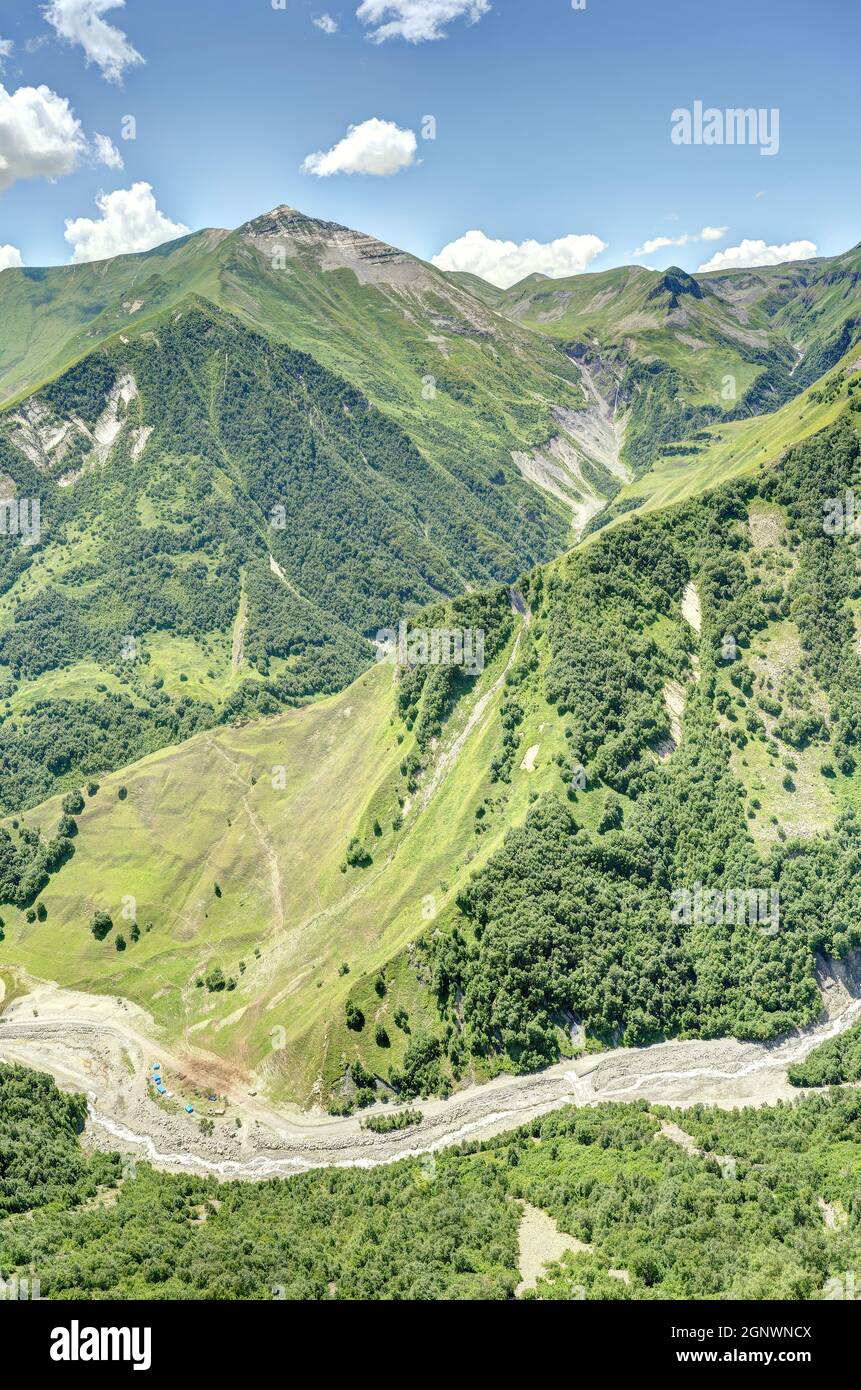 Gudauri Viewpoint, Georgia Stock Photo - Alamy