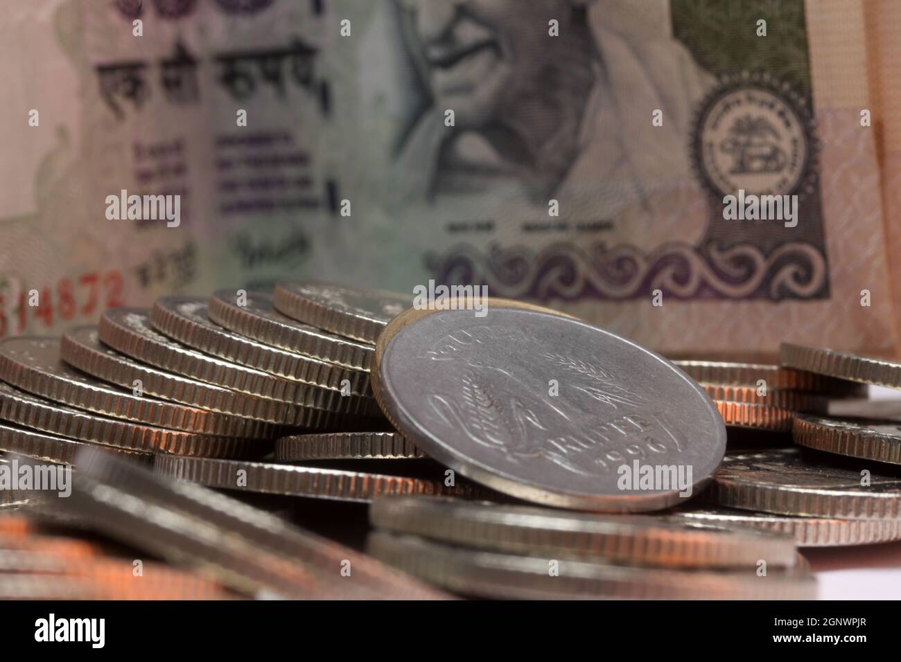 1 indian ruppe Stock Photo - Alamy