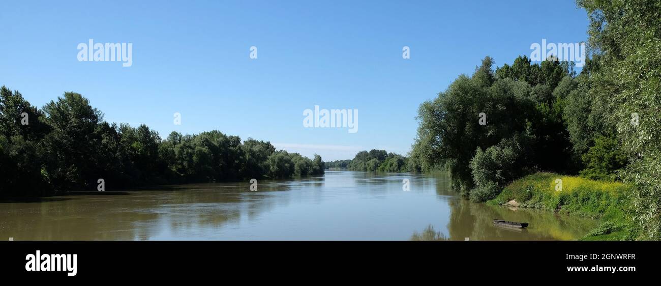 Sava River is one of the very few unchanged lowland rivers in Europe ...