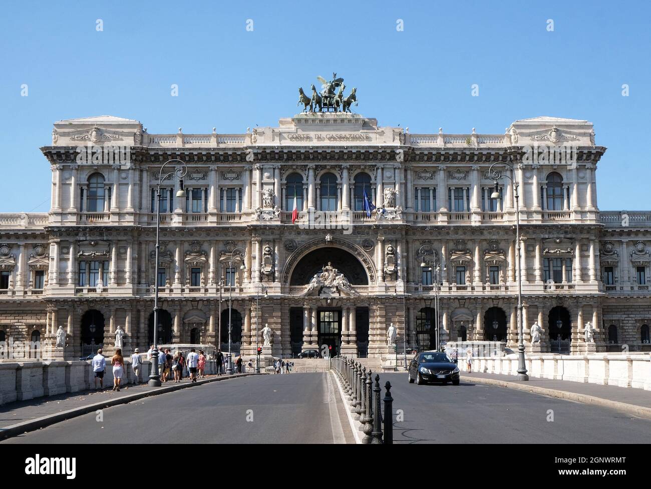 Palace of Justice(Palazzo di Giustizia), seat of the Supreme Court of ...