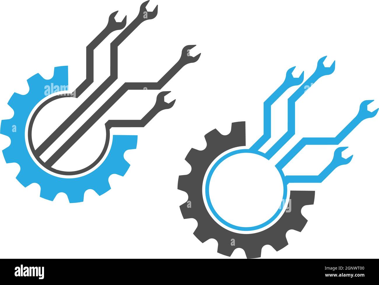 Gear Logo Template vector icon illustration Stock Vector Image & Art ...