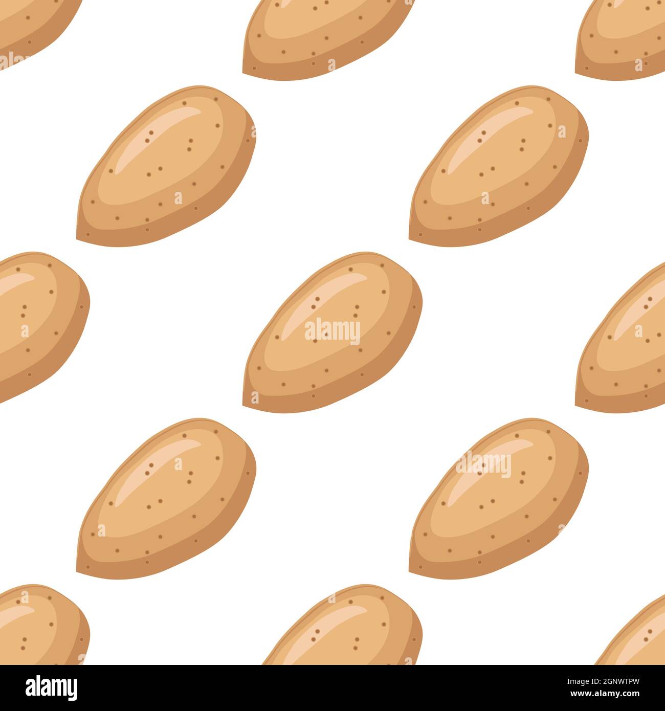 Roasted almond Stock Vector Images - Alamy