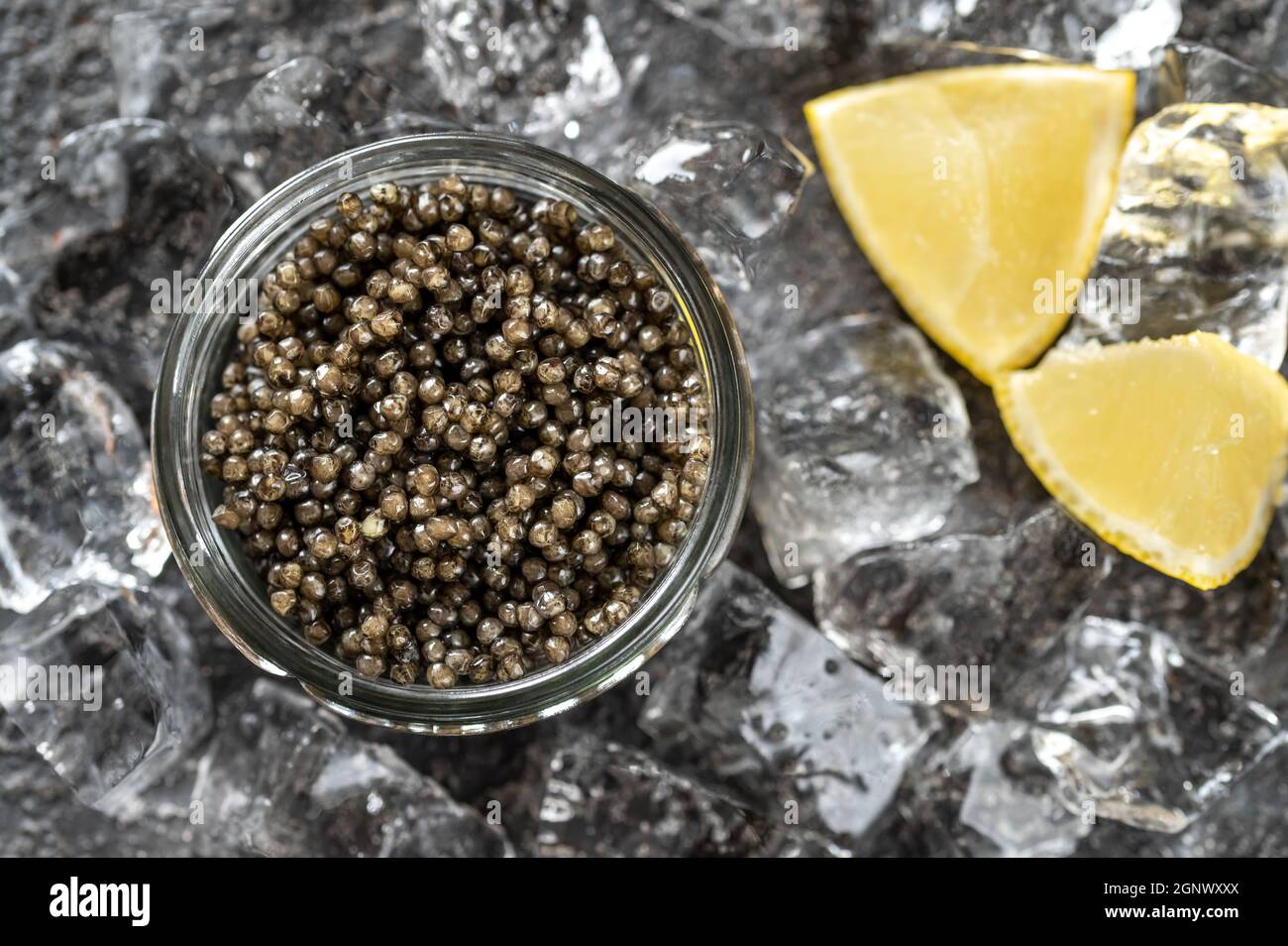 Caviar beluga ice hi-res stock photography and images - Alamy
