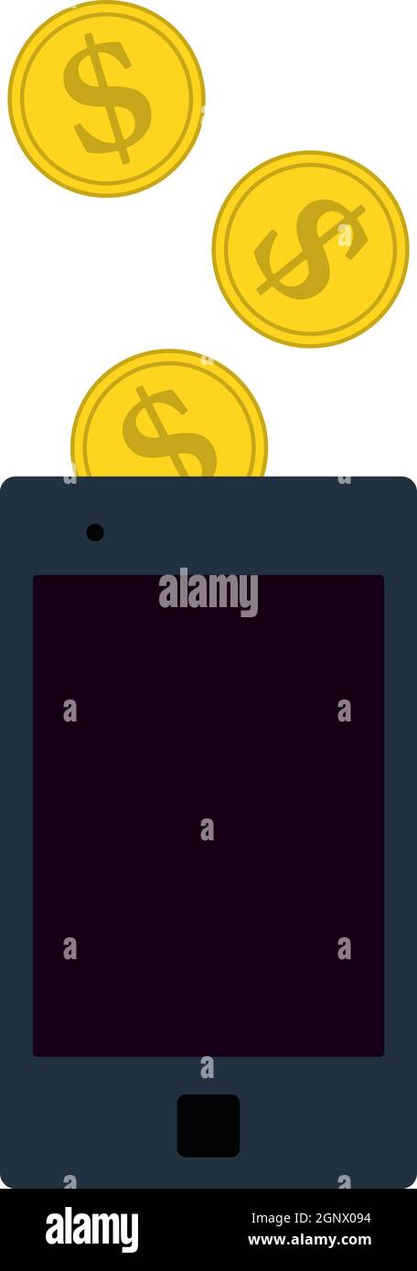 Currency sign coins in Stock Vector Images - Alamy