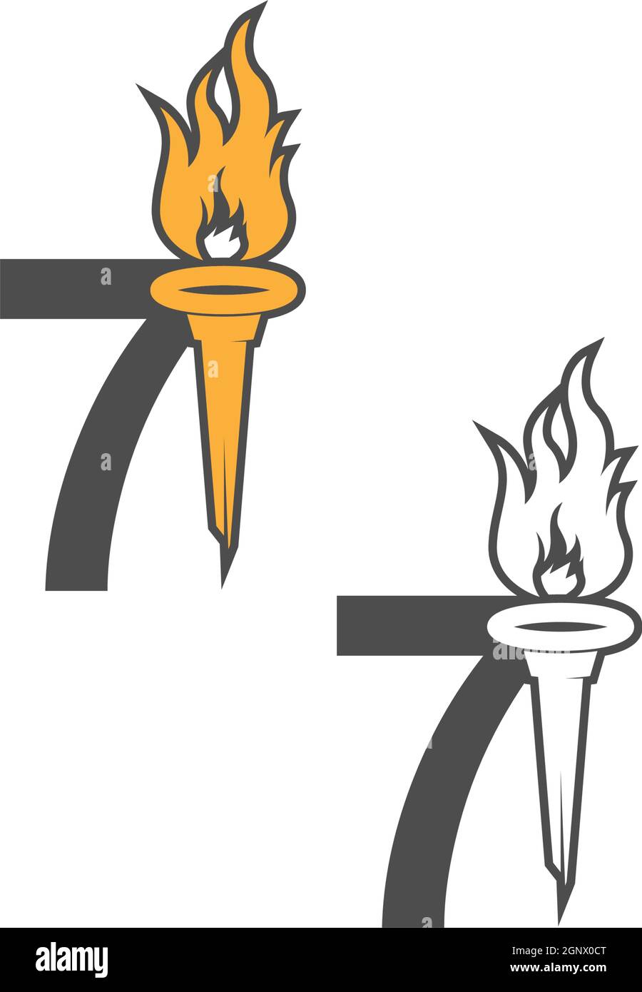 Number 7 company Stock Vector Images - Alamy