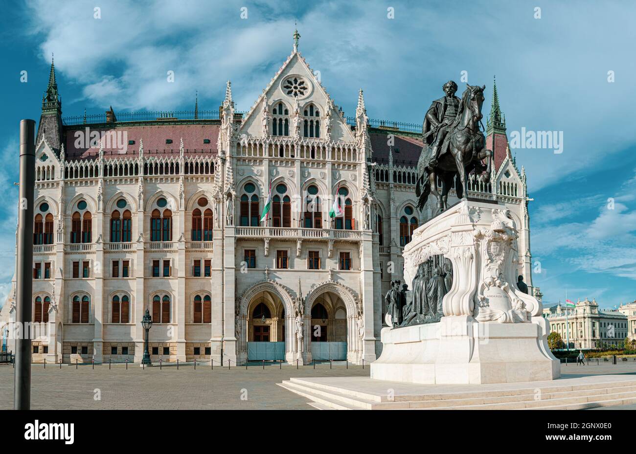 Grof andrassy gyula szobra hi-res stock photography and images - Alamy