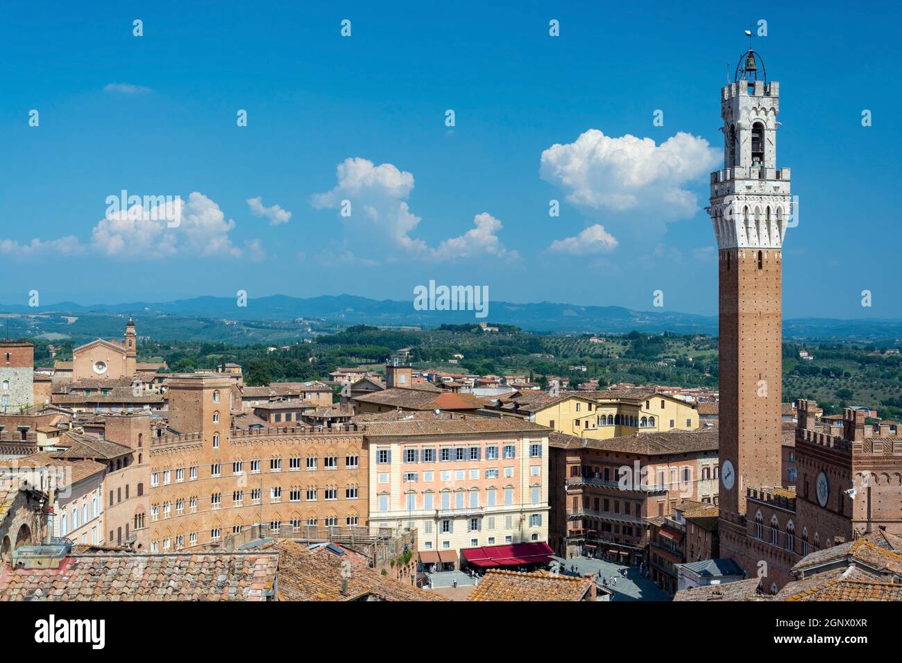 The historic centre of Siena has been declared by UNESCO a World ...