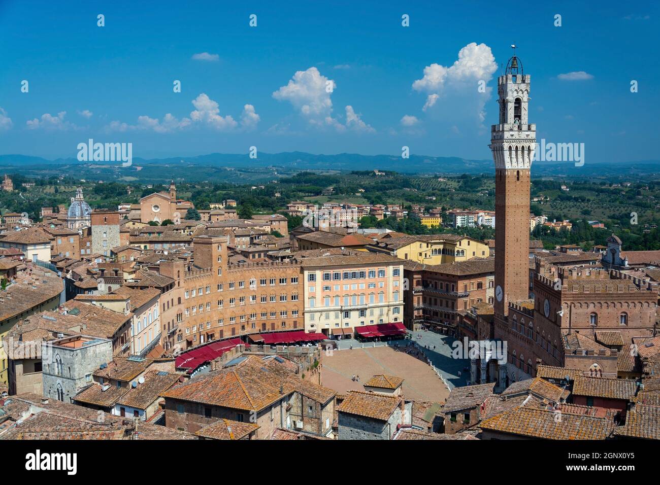 The historic centre of Siena has been declared by UNESCO a World ...
