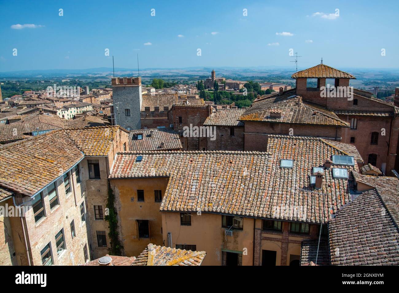 The historic centre of Siena has been declared by UNESCO a World ...