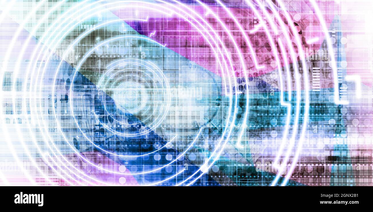 Business Intelligence with Data Abstract Technology Background Stock ...