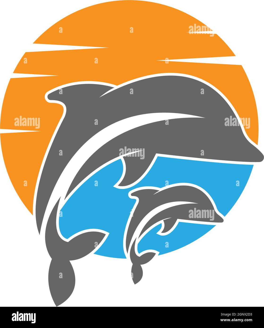 Dolphin Logo Design