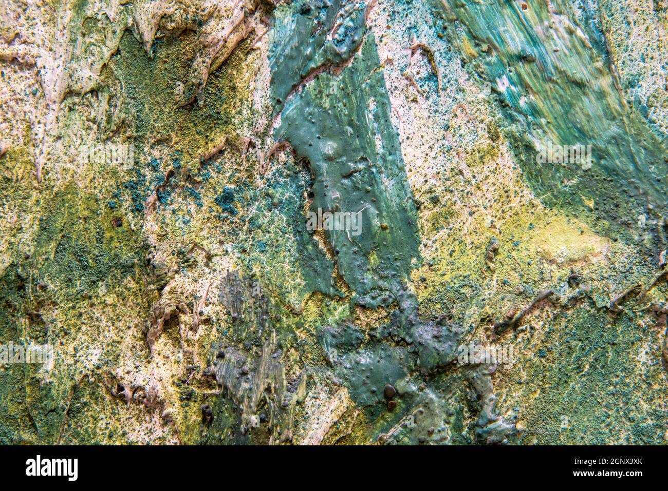Closeup of dry paint texture Stock Photo - Alamy