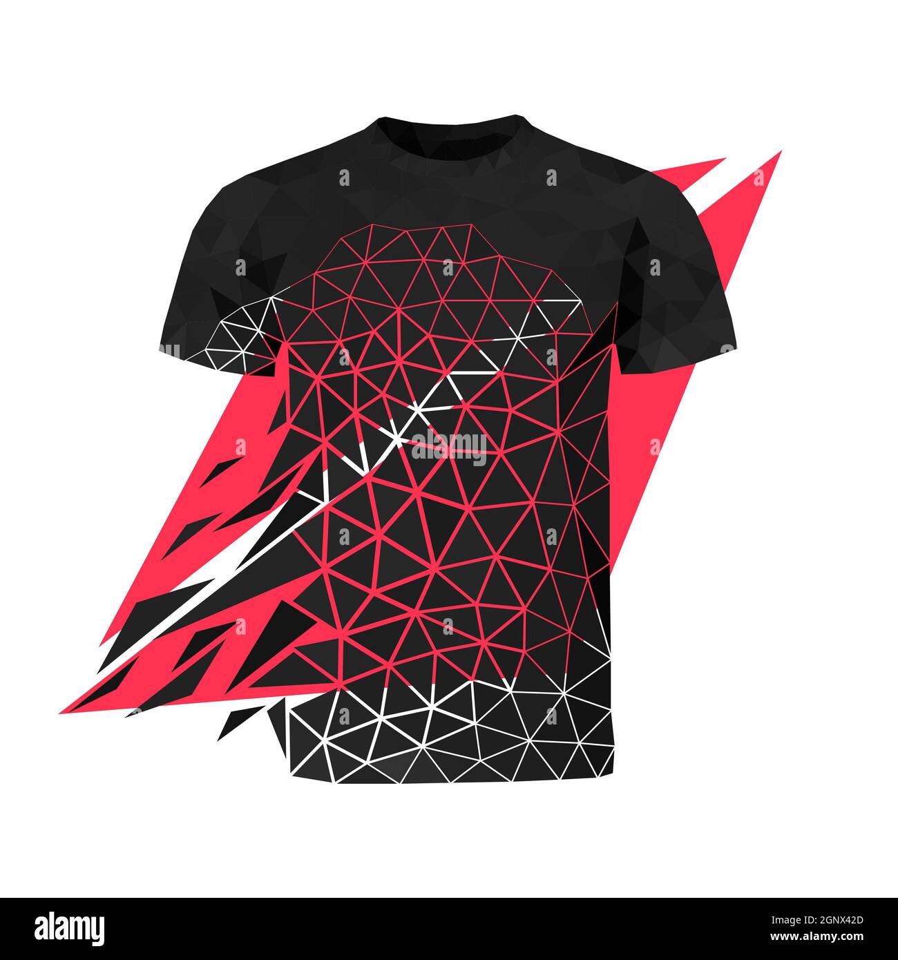 Triangular design cloth Cut Out Stock Images & Pictures - Alamy