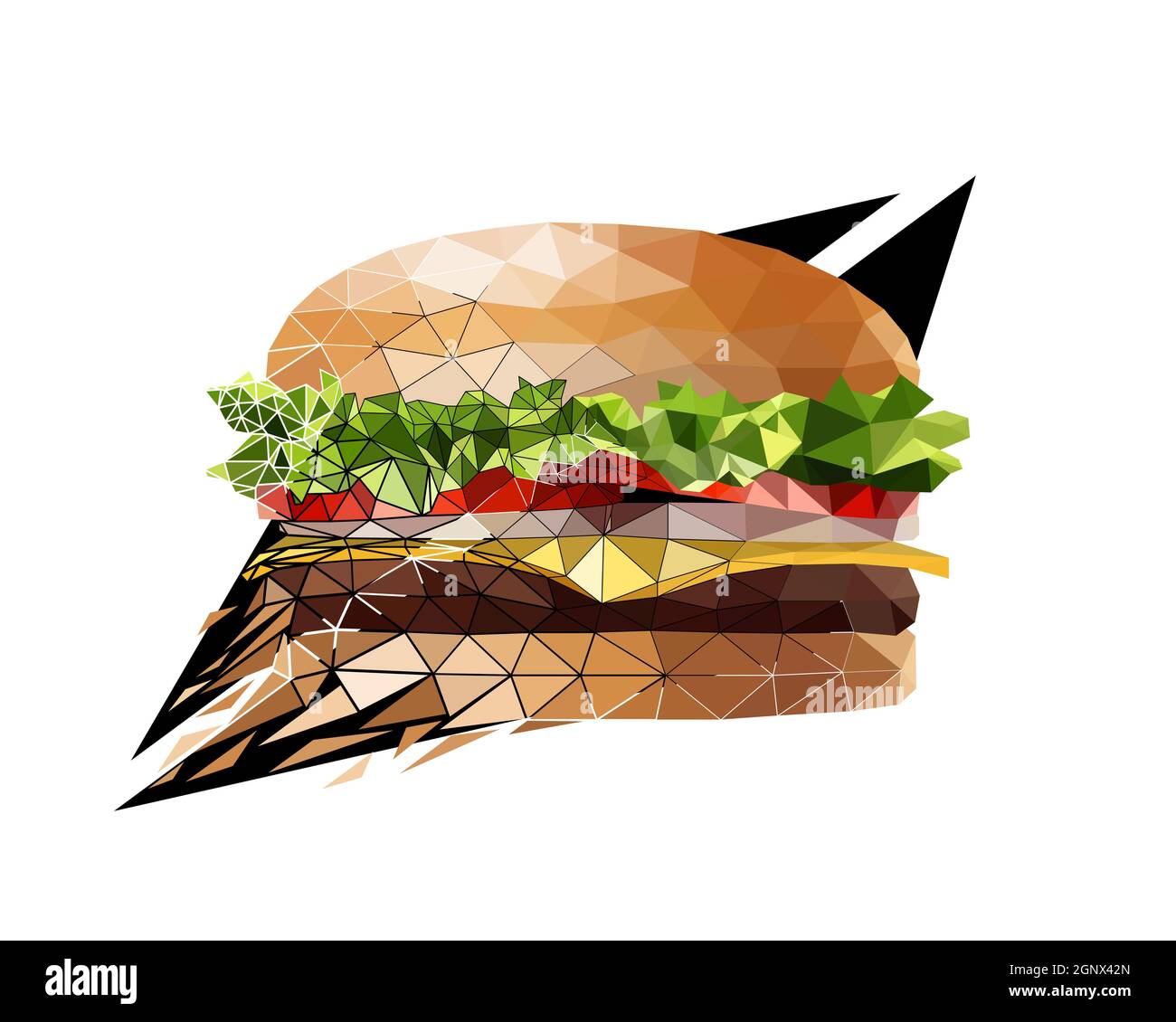 Vector illustration in graphic style Stock Photo - Alamy