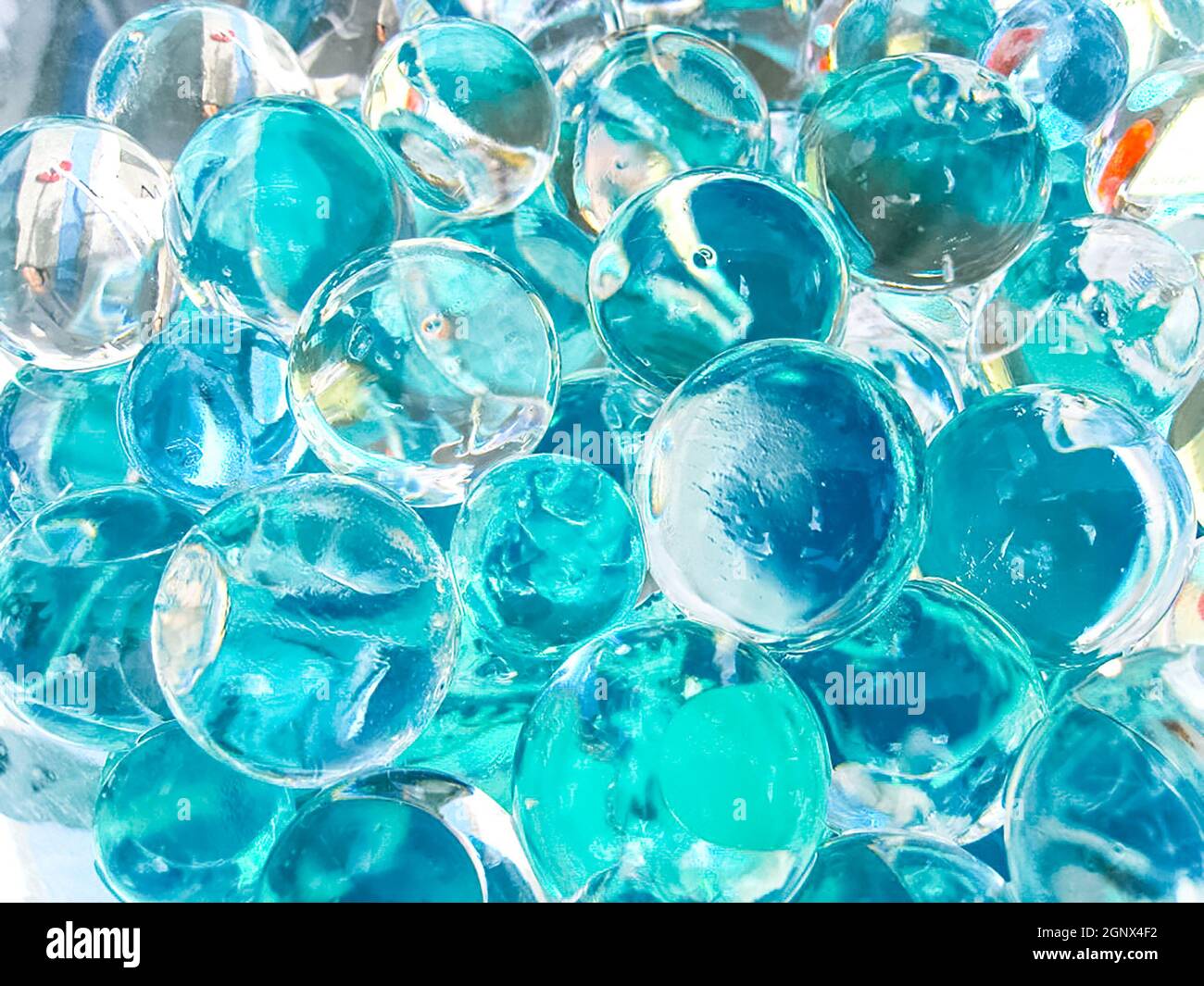 Glass balls, background texture of glass balls Stock Photo - Alamy