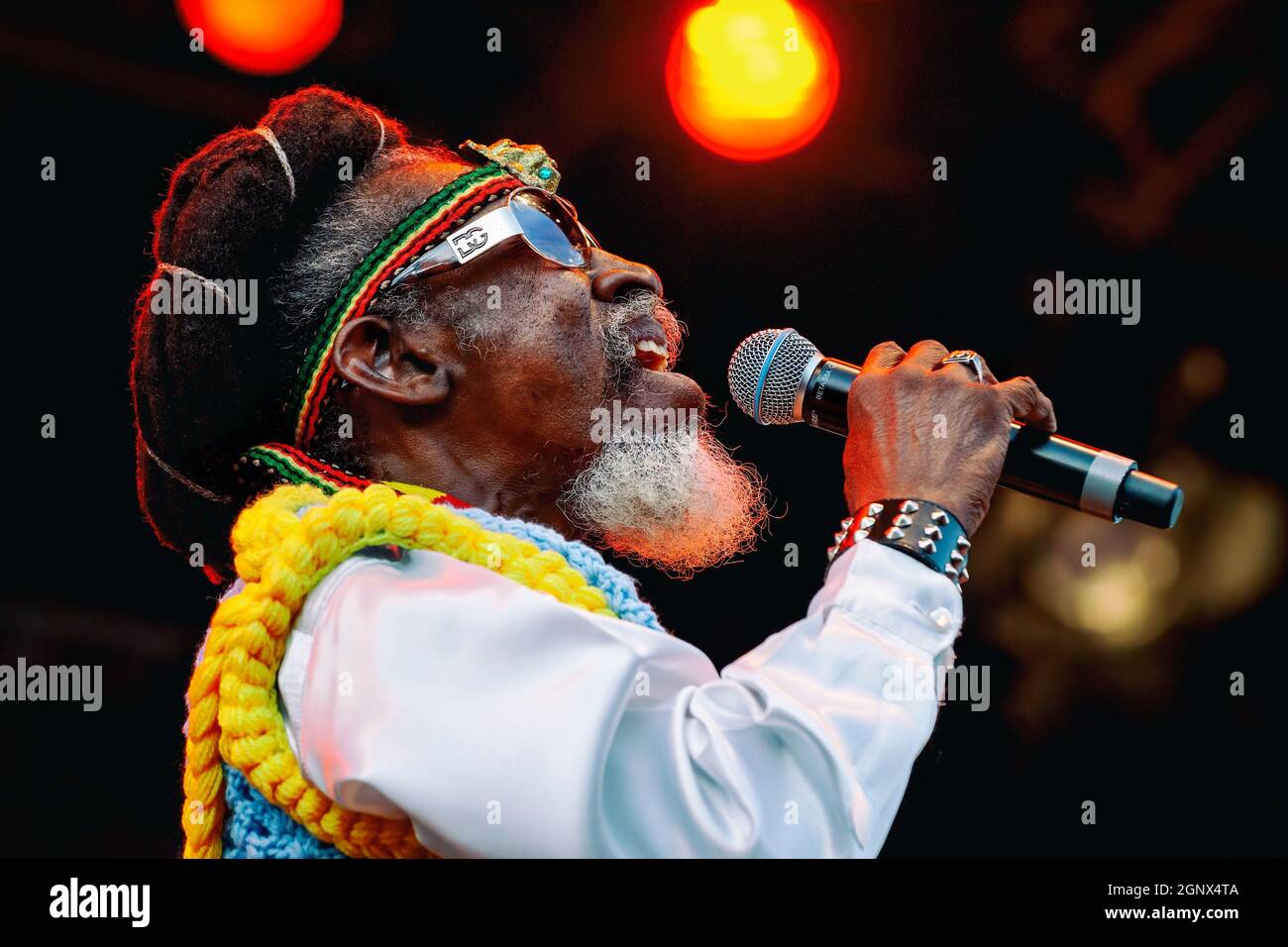 stockholm sweden - June 26 - 2009 - the Jamaican reggae singer bunny ...