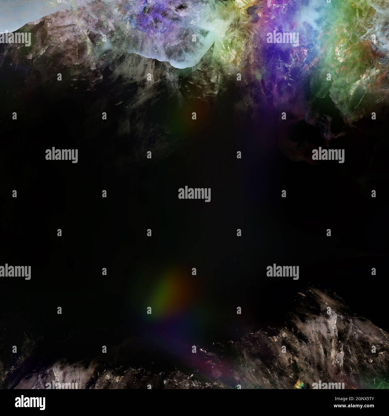 crystal overlay texture colour background Stock Photo - Alamy