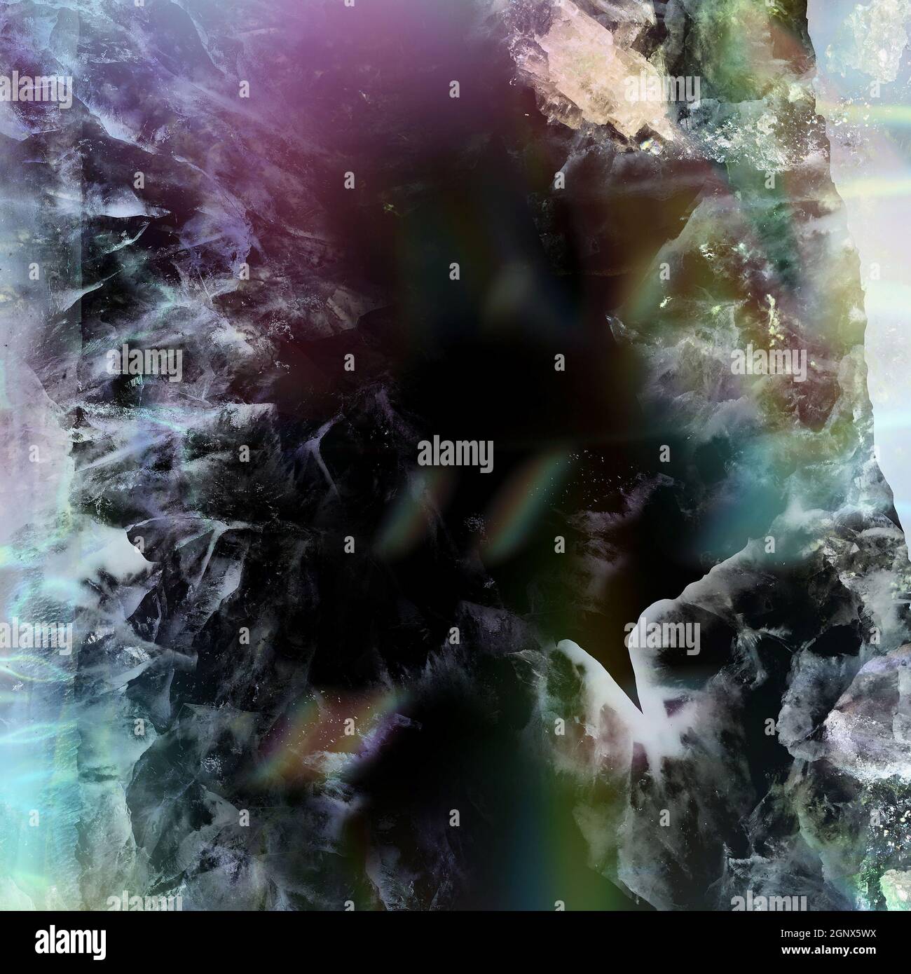 crystal overlay texture colour background Stock Photo - Alamy