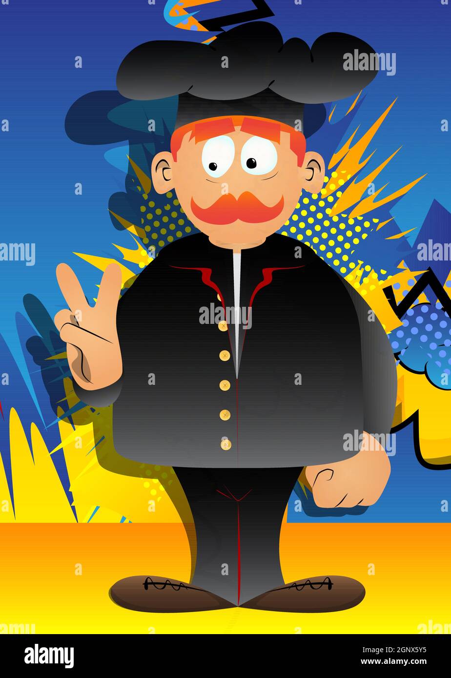 Peace cartoon hi-res stock photography and images - Alamy