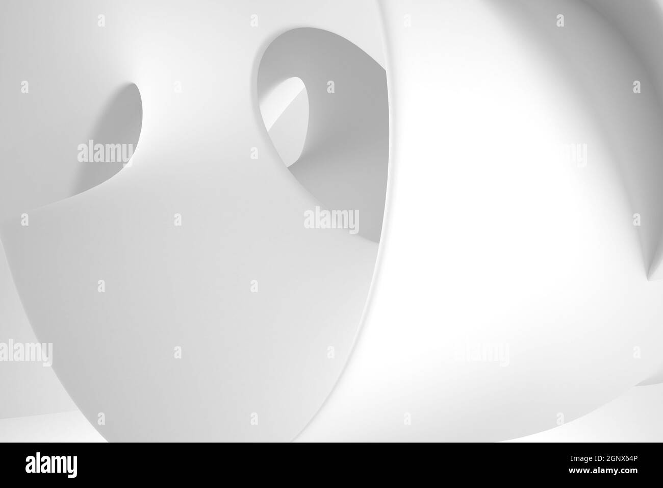 Bioforms Morphic Background wallpaper Black and white Stock Photo - Alamy