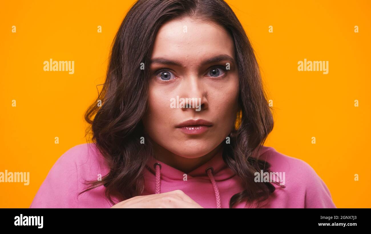 Tense face hi-res stock photography and images - Alamy