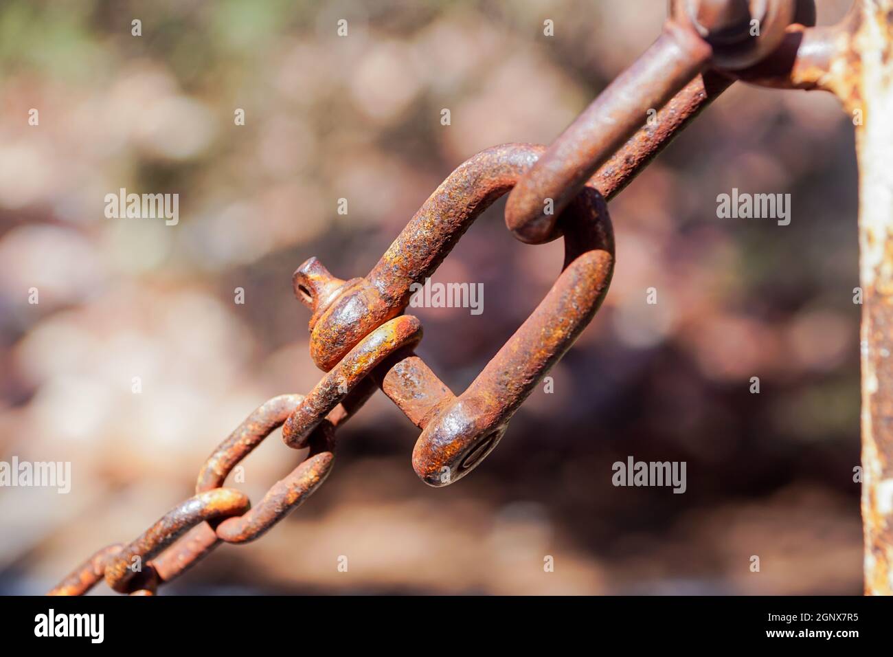 Old Medieval Lock Hanging on a Chain at a City Gate Stock Photo - Alamy