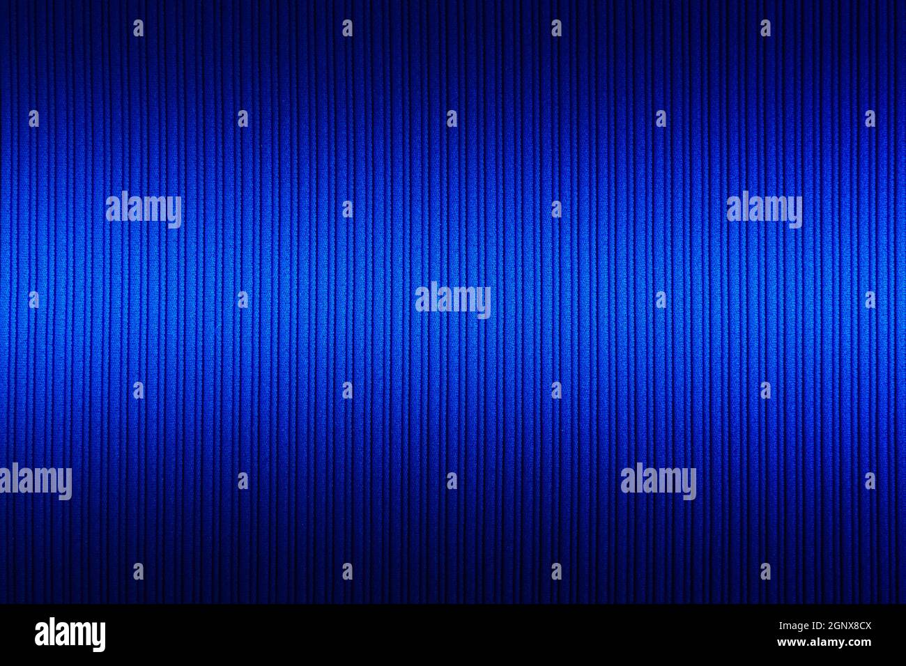 Decorative background blue color, striped texture upper and lower ...