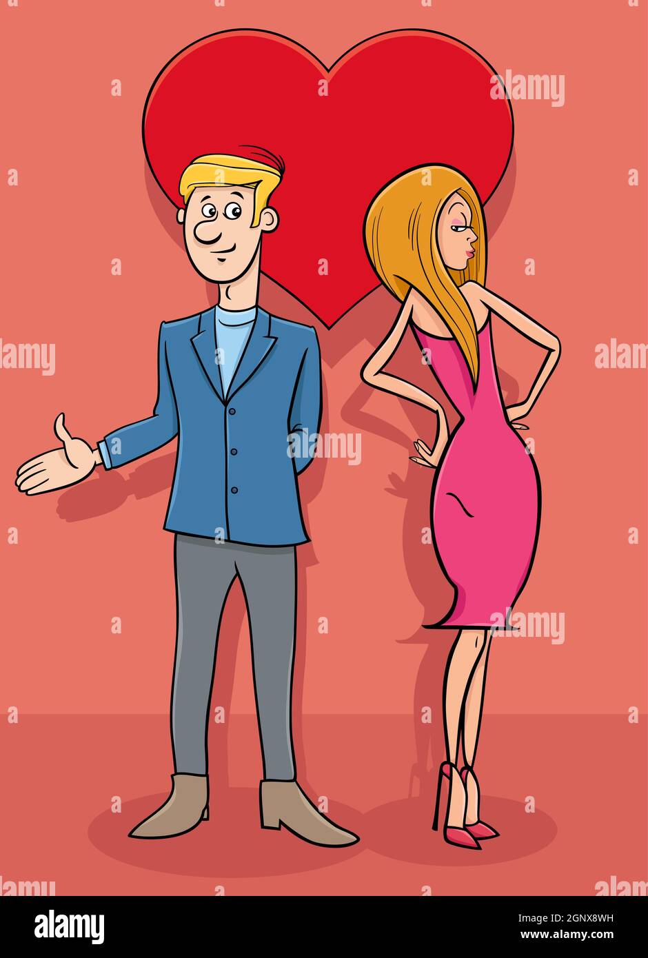 Love of characters hi-res stock photography and images - Alamy