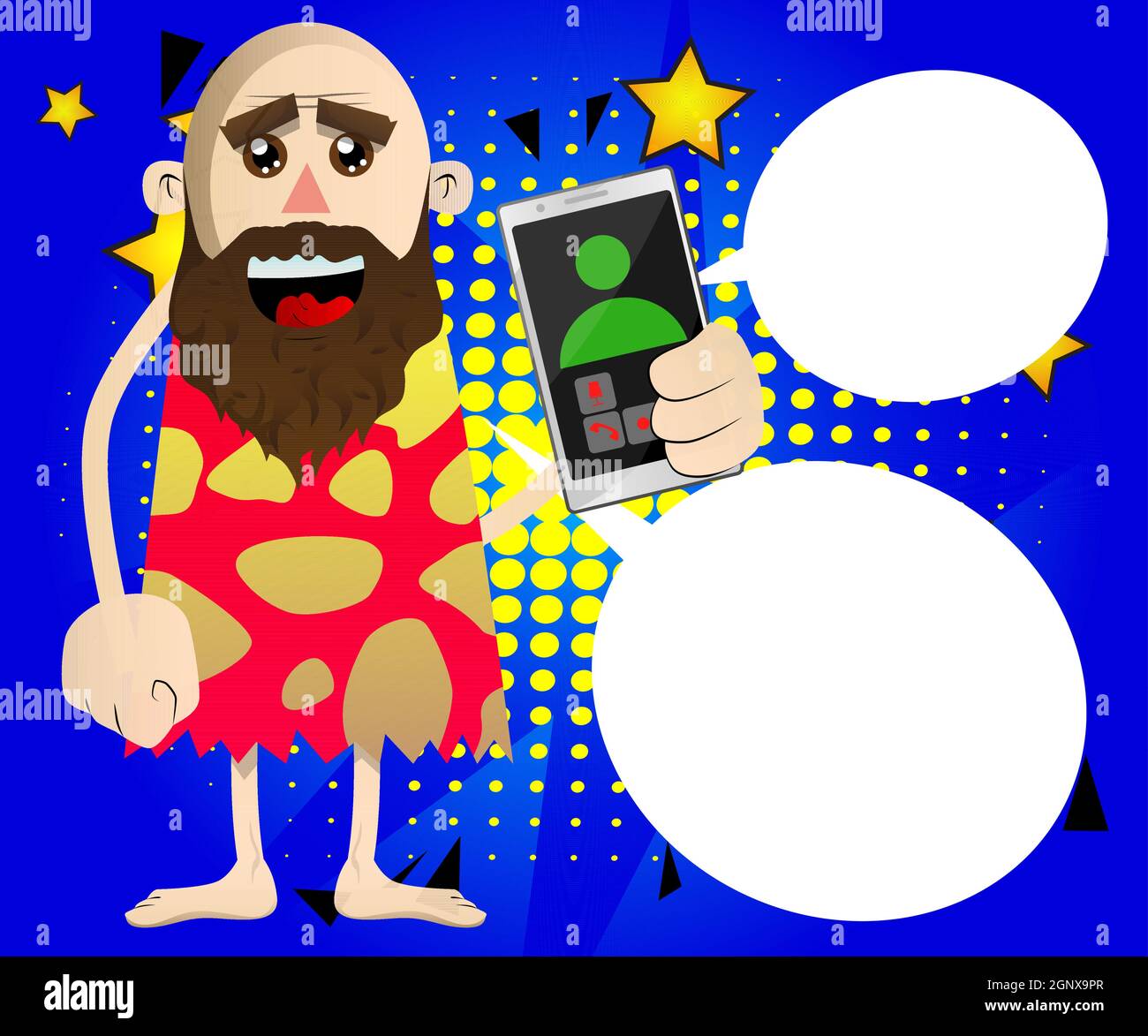 Telephone character hi-res stock photography and images - Alamy