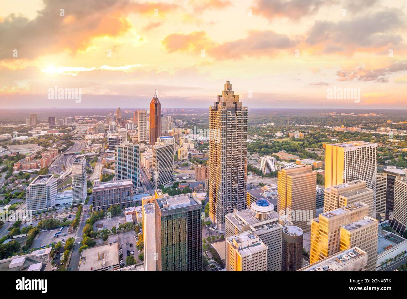 Atl sunset hi-res stock photography and images - Alamy