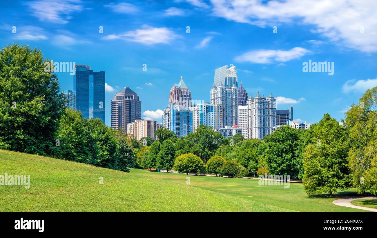 Atlanta georgia city scene from hi-res stock photography and images - Alamy