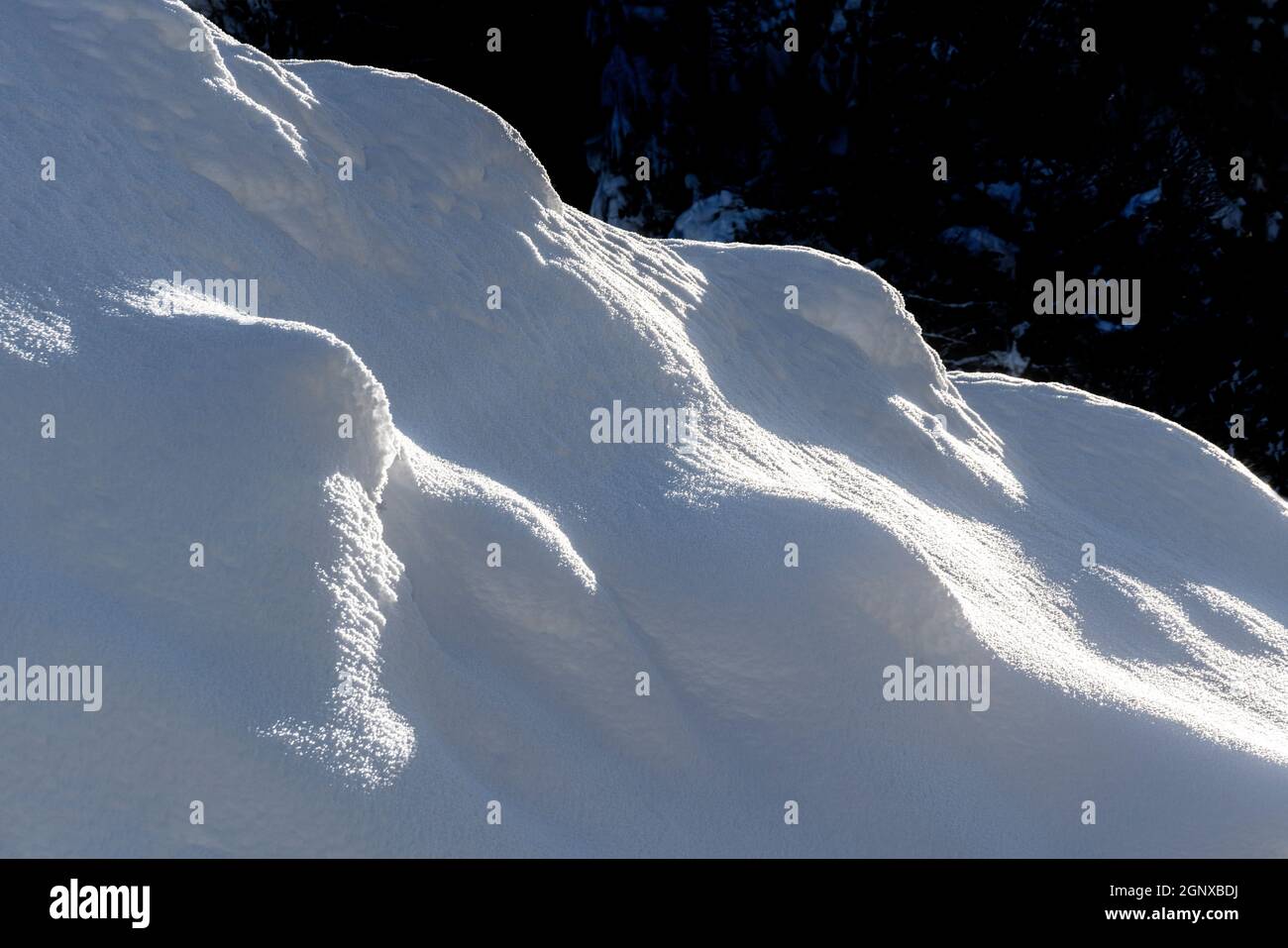 Snowdrift ski slope beautiful hi-res stock photography and images - Alamy