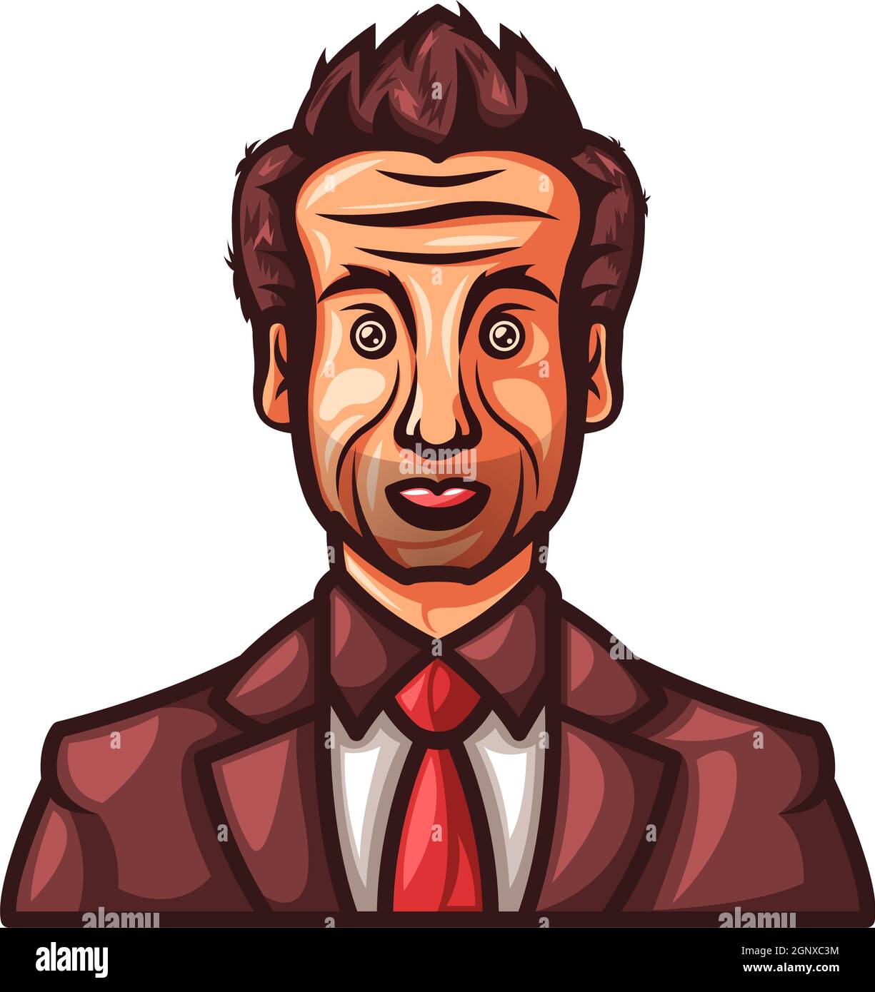 Vector illustration in graphic style Stock Photo - Alamy