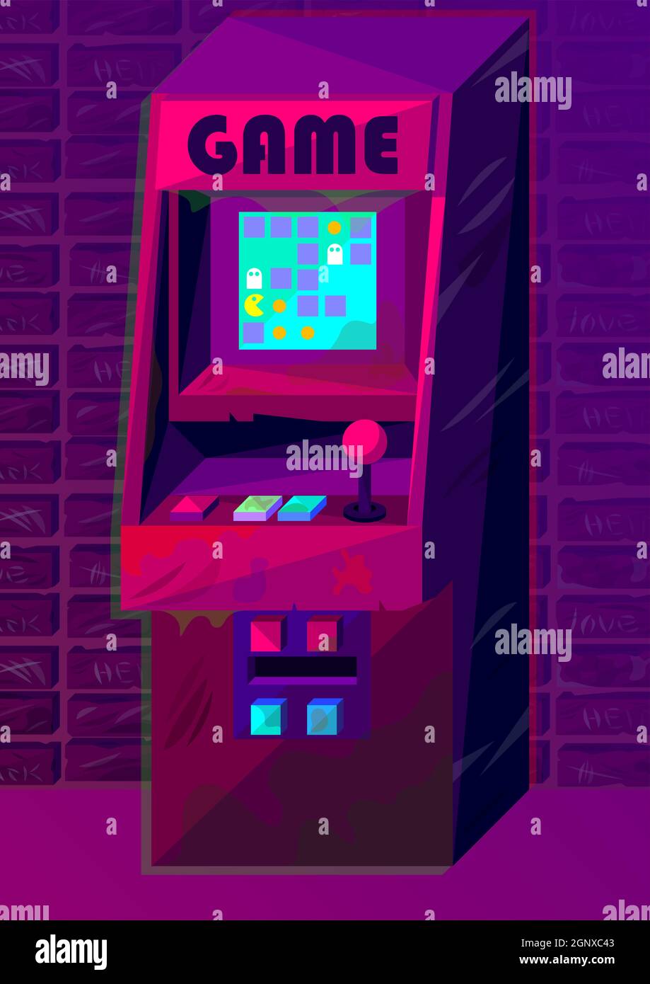 Vector illustration in graphic style Stock Photo - Alamy