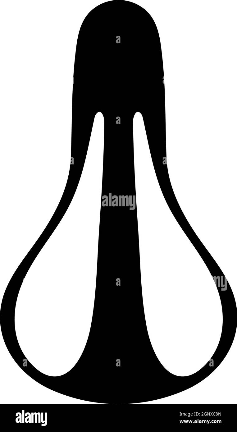 Bike Seat Icon Top View Stock Vector Image & Art - Alamy