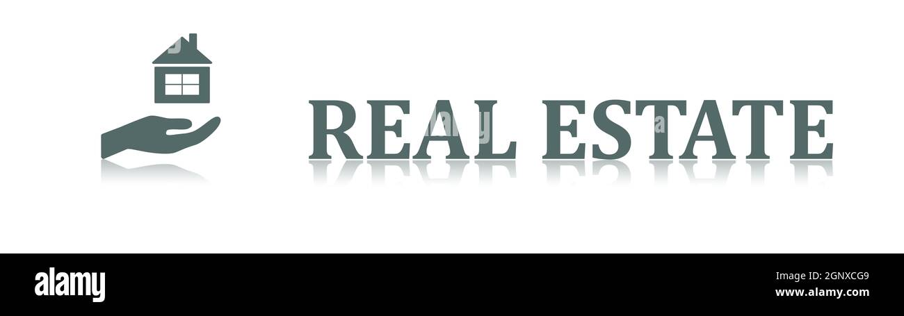 Illustration of a real estate concept Stock Photo - Alamy