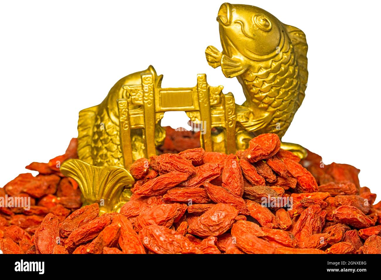 Goji berries, Chinese medicinal fruit Stock Photo - Alamy
