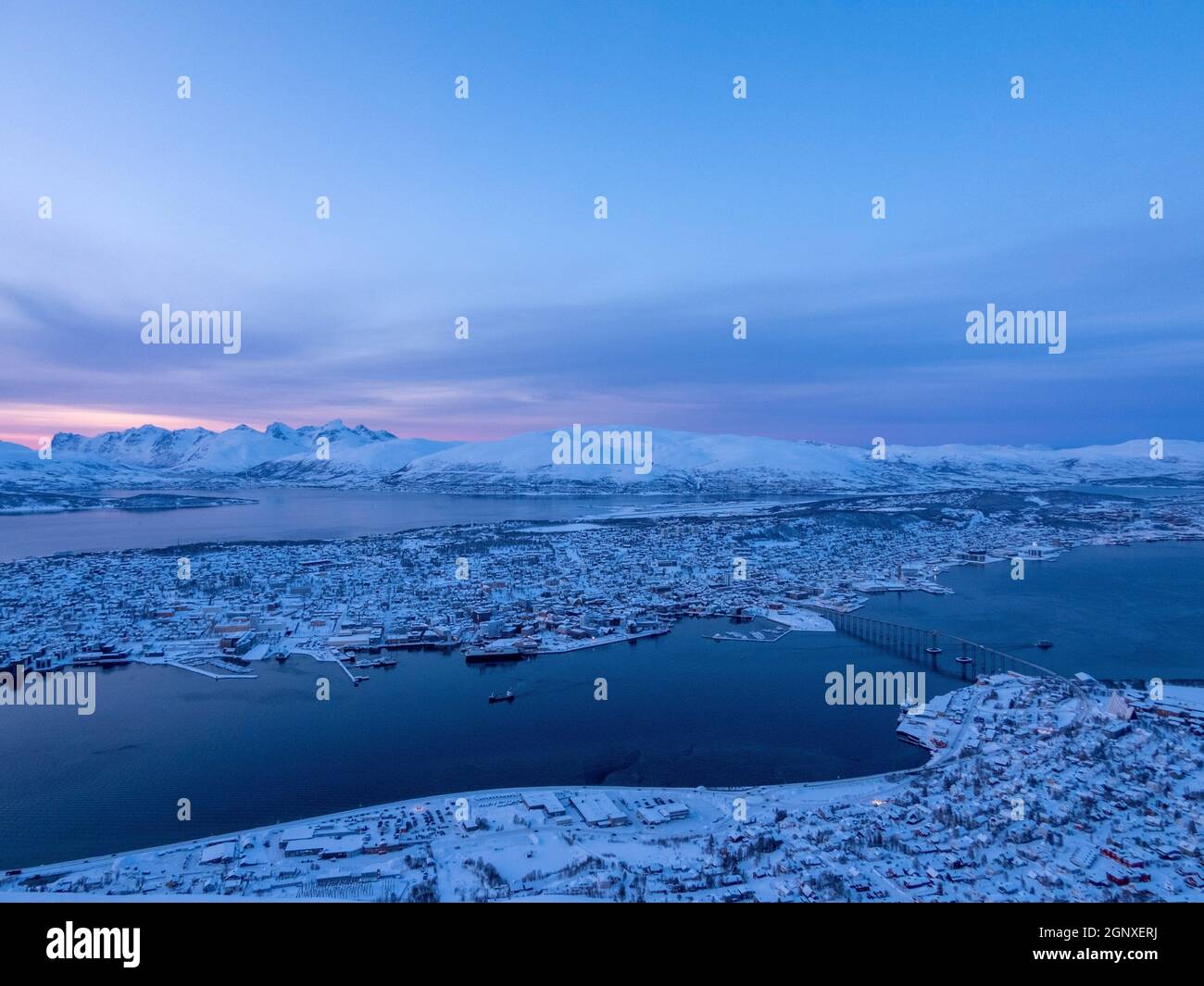 Tromso is a municipality in Troms og Finnmark county, Norway, and lies ...