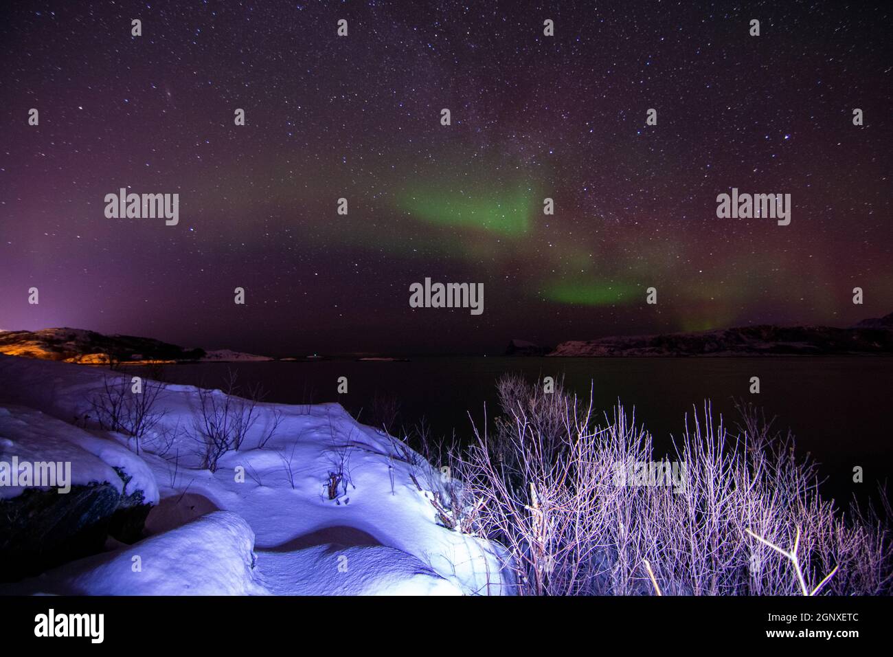 An aurora borealis, sometimes referred to as polar lights or northern ...