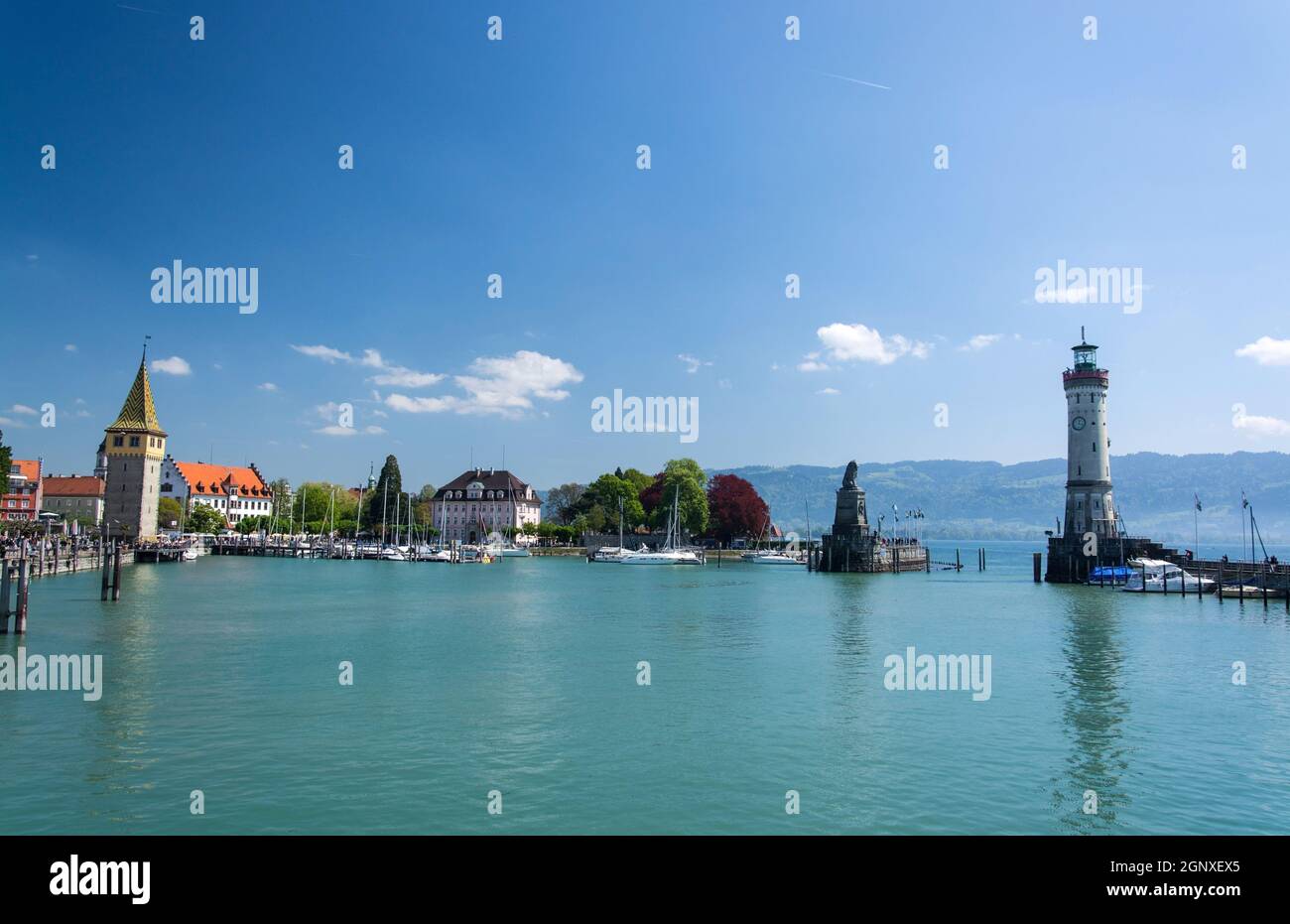 Lindau is a major town and island on the eastern side of Lake Constance ...