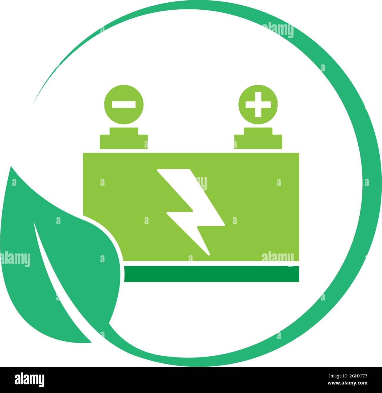 Battery logo icon design template vector Stock Vector Image & Art - Alamy