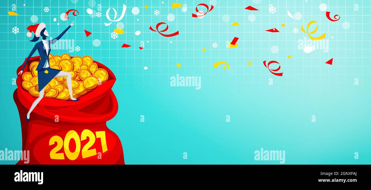 Creative design concept for the year 2021. 3D illustration Stock Photo ...