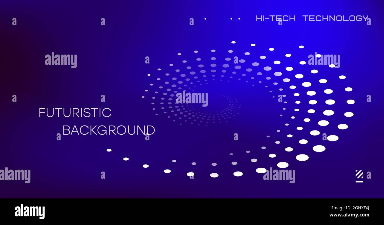 Abstract gradient background. A spiral twisting in space Stock Vector ...