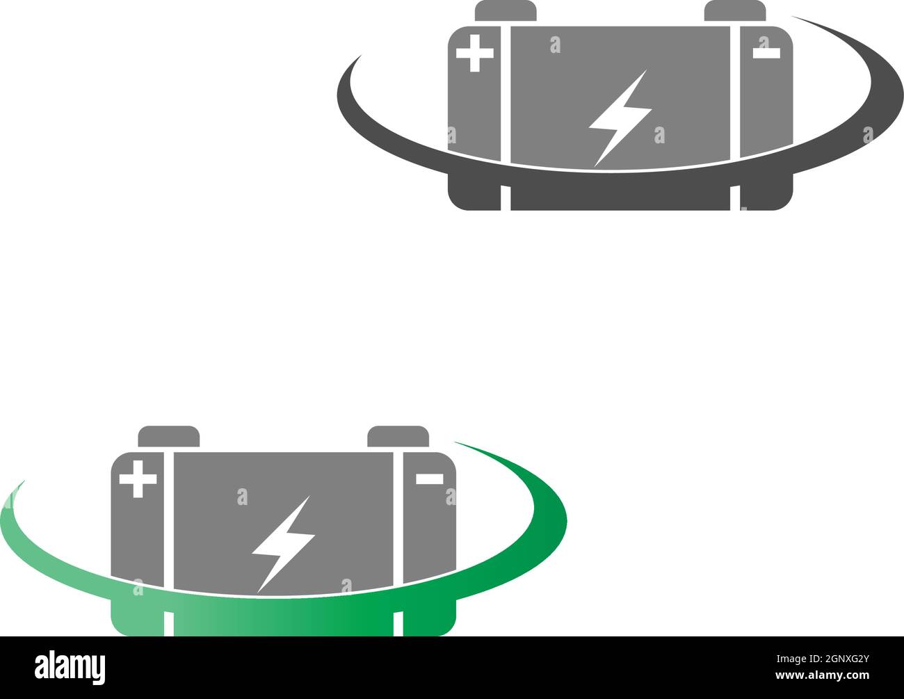 Battery logo icon design template vector Stock Vector Image & Art - Alamy