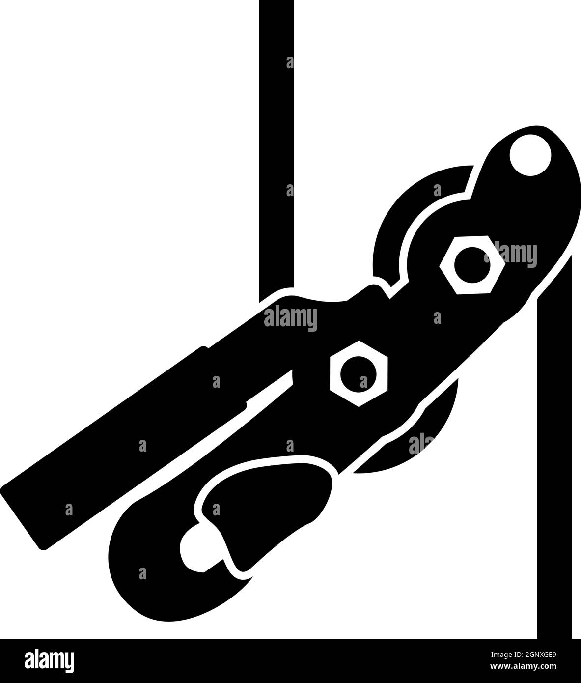 Rope lock Black and White Stock Photos & Images - Alamy